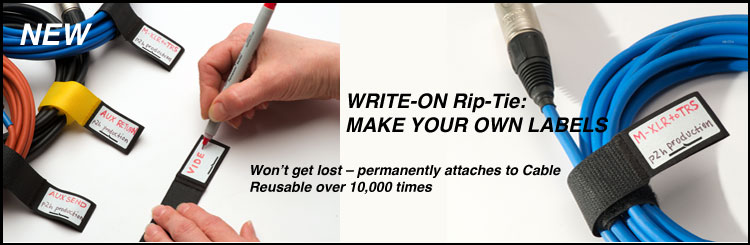 Rip-Tie Cable Wrap 1" X 14" 10 Pack For Cables Up To 50 ft. | H-14-010